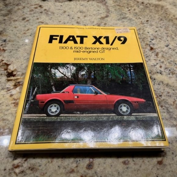 Osprey AutoHistory | Office | Book Fiat X9 By Jeremy Walton Published ...